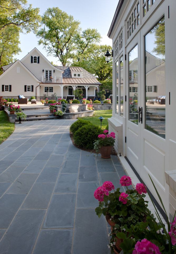 Cottage Style Pool House - Belle Haven, VA - Thomas French Architect ...